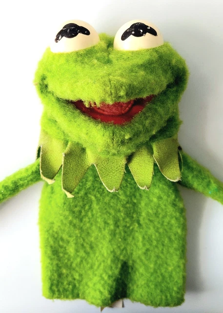 VINTAGE 1978 FISHER Price Jim Henson Muppets Kermit The Frog Hand ...
