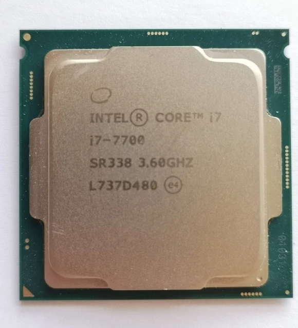 INTEL CORE I7-7700 Processor 8M Cache up to 4.20 GHz SR338 EUR 88,64 ...