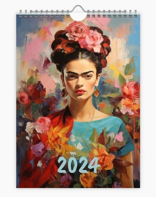 FRIDA KAHLO WAND Kalender 2024 (Kunst Kalender) Von ,Neues Buch,Gratis ...