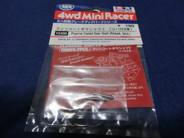 TAMIYA FLUORINE COATED Gear Shaft with Collars Mini 4WD Upgrade New £48 ...