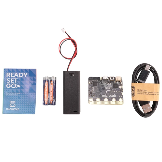 KIT DE DÉMARRAGE Microbit V1.5 GO Nouvelle Version Haut-Parleur IntéGré ...