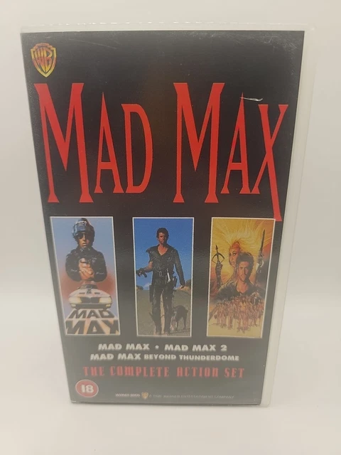 MAD MAX TRILOGY VHS Complete Action Set - Both Tapes NEW & SEALED (Read ...