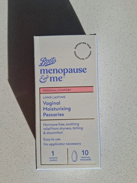 BOOTS MENOPAUSE & me kit - pessaries, compress & 30 tablets of energy ...