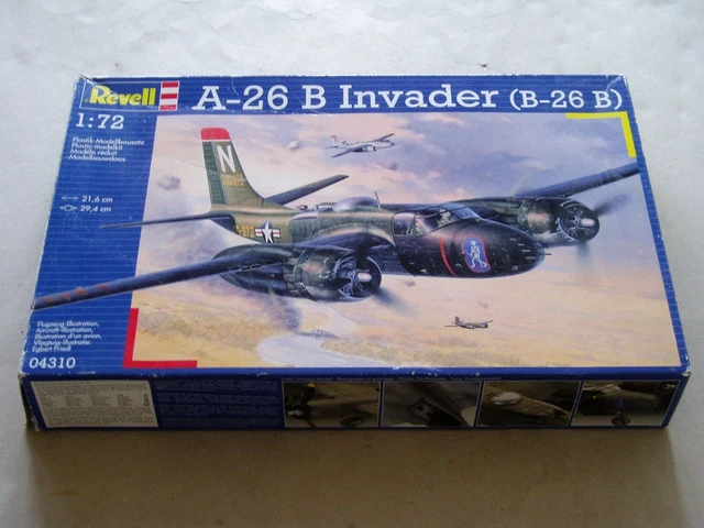REVELL 1:72 MODEL aircraft kit 04310: Douglas A-26B Invader (B-26B ...