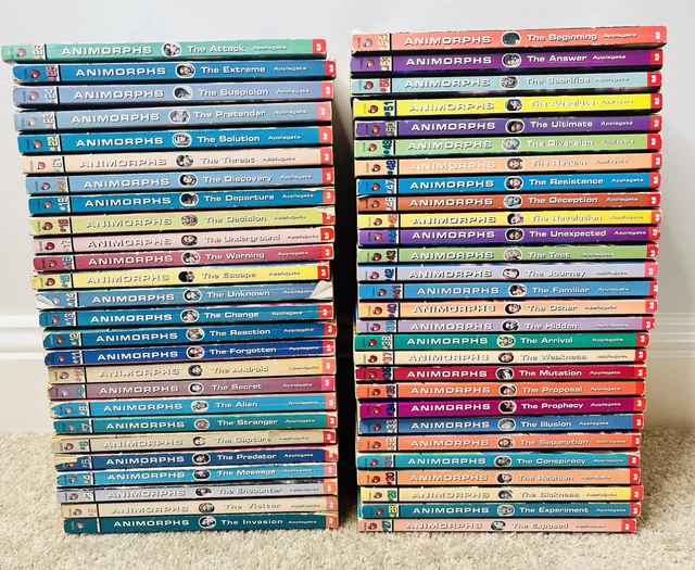 ANIMORPHS COMPLETE COLLECTION Books 1-54 plus Megamorphs Ellimist ...