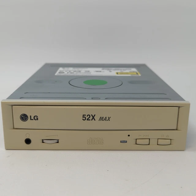 LG GCR-8521B BEIGE IDE PATA CD Optical Drive 5.25" Internal Desktop ...