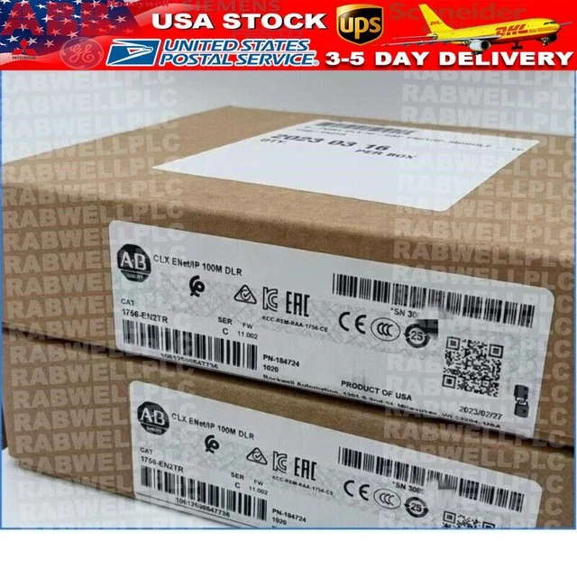 AB 1756-EN2TR CONTROLLOGIX XT Dual Port Ethernet IP Module Expedited ...