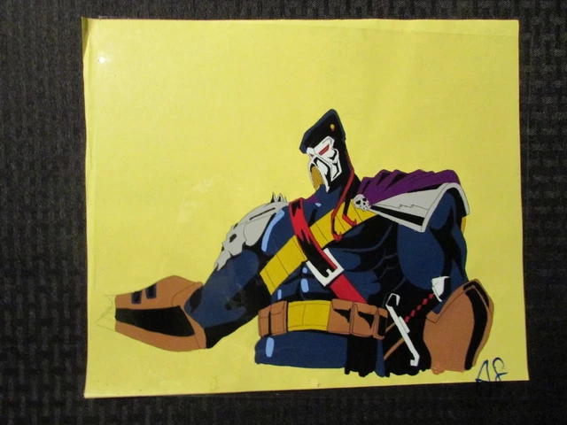 GI JOE DESSIN Animé 12,5x10,5" Animation Cel FN+ 6,5 Iron Klaw SC-446 A ...