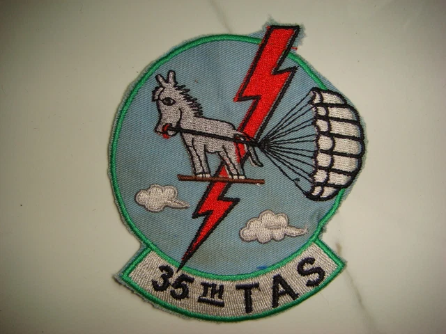 VIETNAM WAR USAF 35th TACTICAL AIRLIFT Squadron C-130 Hercules Patch £ ...