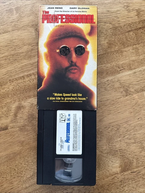 THE PROFESSIONAL ( Leon the Professional) - VHS Jean Reno Gary Oldman £ ...