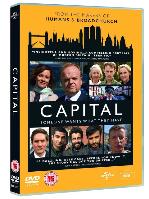 CAPITAL (DVD) TOBY Jones Gemma Jones Rachel Stirling Lesley Sharp EUR 7 ...
