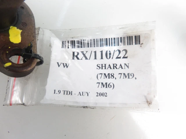 VW SHARAN 7M8, 7M9, 7M6 038131521E Tuyau de Tube EGR Diesel 85kw 2002 ...