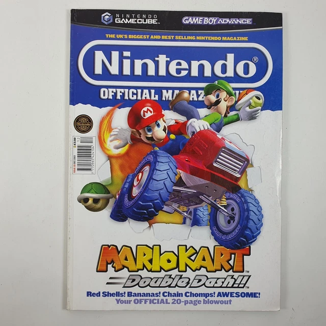 NINTENDO OFFICIAL MAGAZINE Issue 135 Mario Kart Double Dash Cover Dec ...