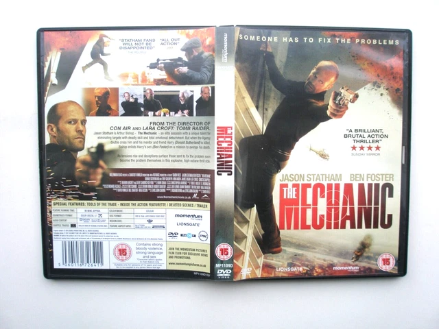 THE MECHANIC DVD. Starring Jason Statham & Ben Foster. £3.80 - PicClick UK