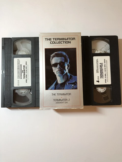 THE TERMINATOR COLLECTION (VHS, 1995, 2-Tape Set) £4.12 - PicClick UK