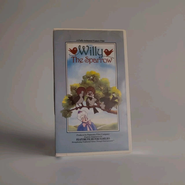 WILLY THE SPARROW VHS 1993 Feature Films for Families Animated Movie ...
