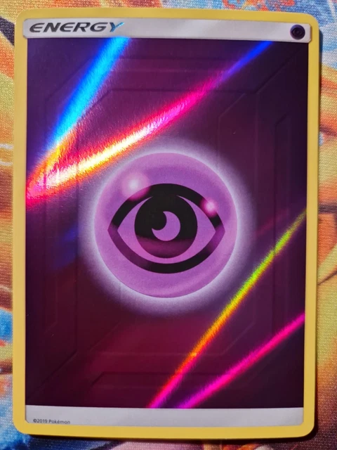 PSYCHIC ENERGY REVERSE Holo Pokemon Card, Hidden Fates EUR 2,99 ...