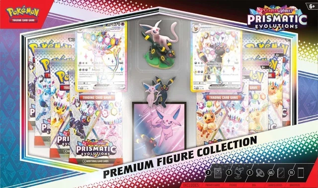 POKEMON TCG - Prismatic Evolutions Premium Figure Collection $289.00 ...