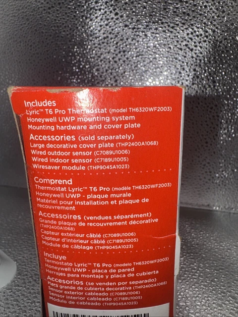 HONEYWELL HOME T6 Pro Smart Programmable Thermostat (TH6320WF2003) WiFi ...