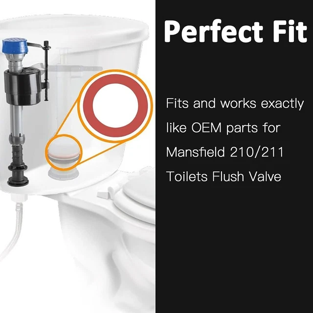 SILICONE FLUSH VALVE Seal for Mansfield 210/Mansfield 211/GP1059291 $6.56 - PicClick AU