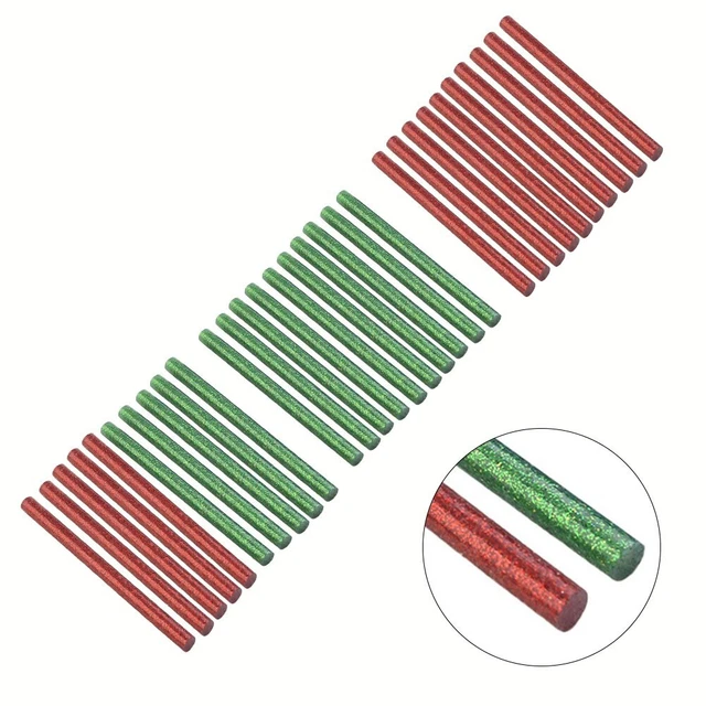 PACK DE 10 batons de colle chaude paillettes vibrantes pour bois ...