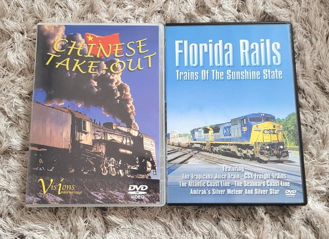 CHINESE TAKE-OUT/FLORIDA RAILS RARE Train Railway DVD's EUR 9,47 ...