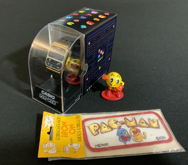 CASIO VINTAGE X Pac-Man Limited Edition Retro Digital Classic Watch ...