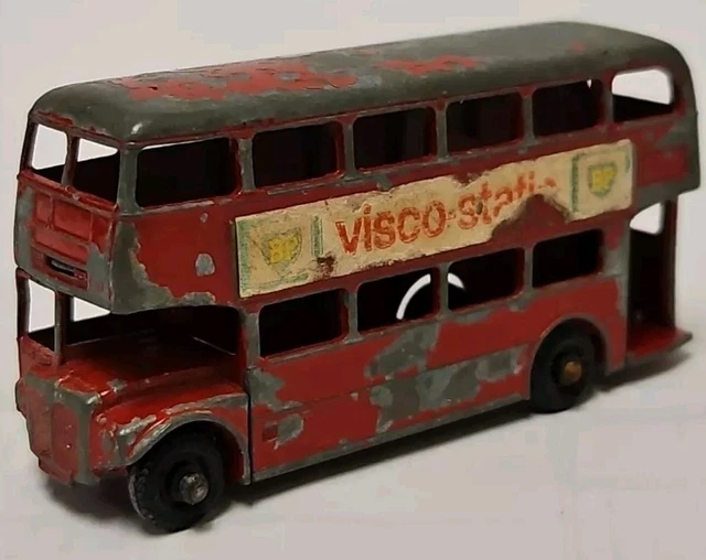 LESNEY MATCHBOX 1961 # 5 Routemaster London Bus « BP visco-statique ...