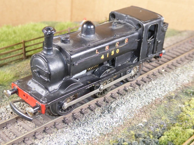 KIT BUILT 00 Gauge LNER Steam Saddle Tank Locomotive 0-6-0 no 4150 in ...