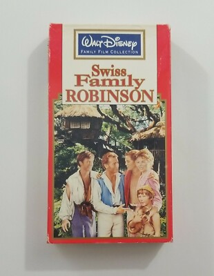 WALT DISNEY SWISS Family Robinson Vhs 1997 Film classics Vtg £5.44 ...