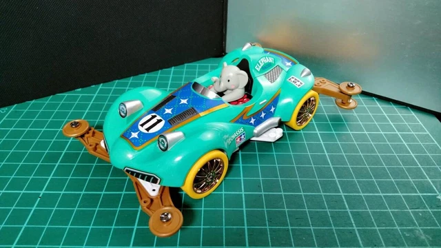 TAMIYA MINI 4WD Elephant VZ Chassis Sonderprojekt montiert gebraucht ...
