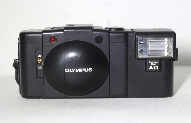 OLYMPUS XA 2 +A11 Flash Gun, 35mm Compact Film Camera with 35 mm Lens £ ...