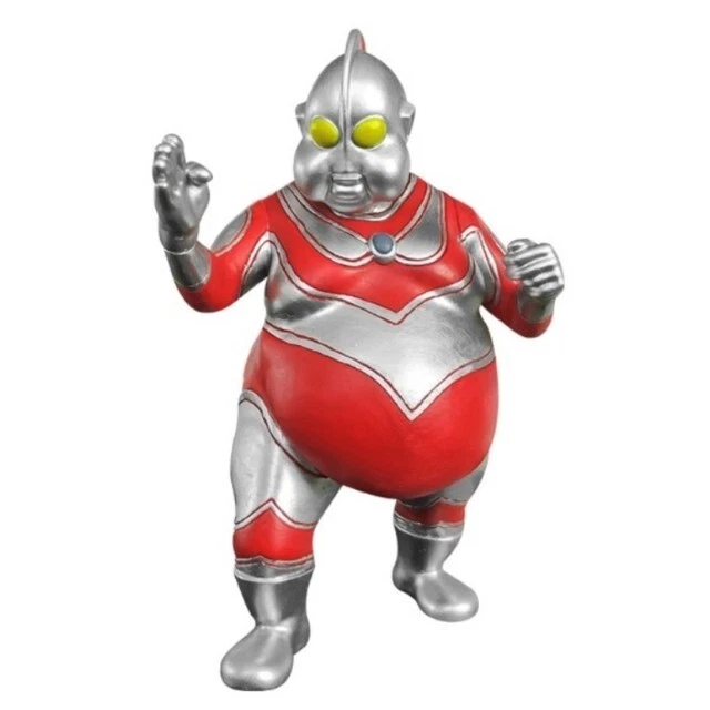 ULTRAMAN FAT MAN C Anime Ultraman Obesity Kawaii Pvc Birthday Model Kid ...