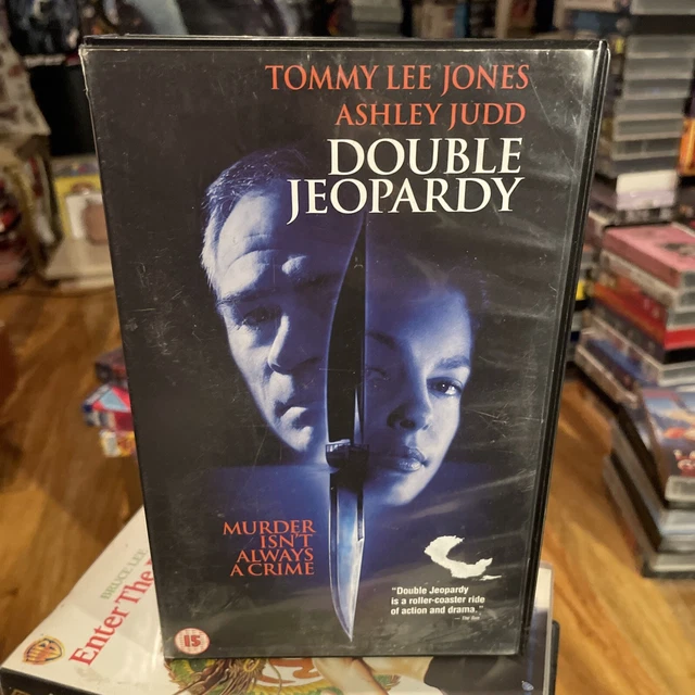 DOUBLE JEOPARDY VHS Video Ex Rental Big Box £7.00 - PicClick UK