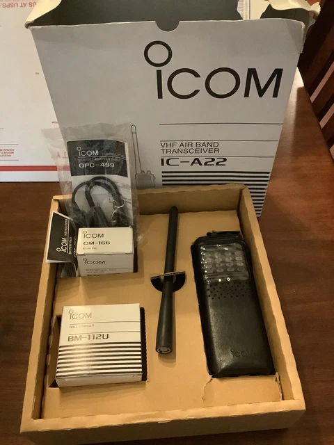 ICOM NAVICOM IC-A22 VHF Air Band Transceiver $99.00 - PicClick