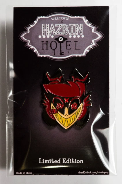 HAZBIN HOTEL OFFICIAL ALASTOR DEMON FORM Limited Edition Enamel Pin ...
