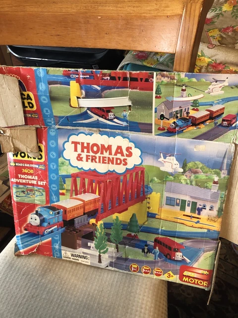 THOMAS & FRIENDS Tomy Tomica World Thomas Adventure Set 7408 + extra ...