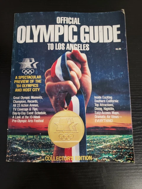 MAGAZINE - OFFICIAL Olympic Guide to LA (1984 / Collector's Edition ...