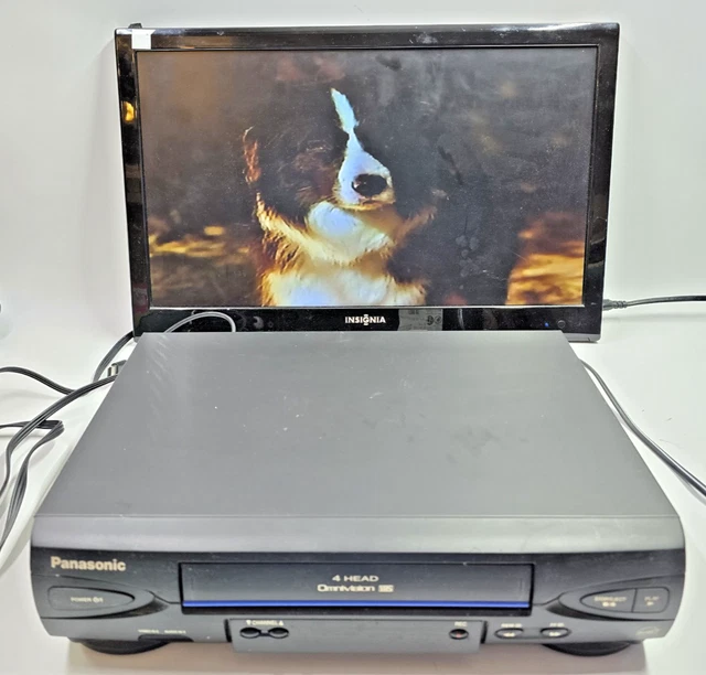 PANASONIC PV-V4022 VCR Blueline 4 Head Omnivision VHS Recorder For ...