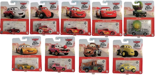 VOITURES MINIATURES MOULÉES sous pression Mattel Disney Pixar Cars on ...