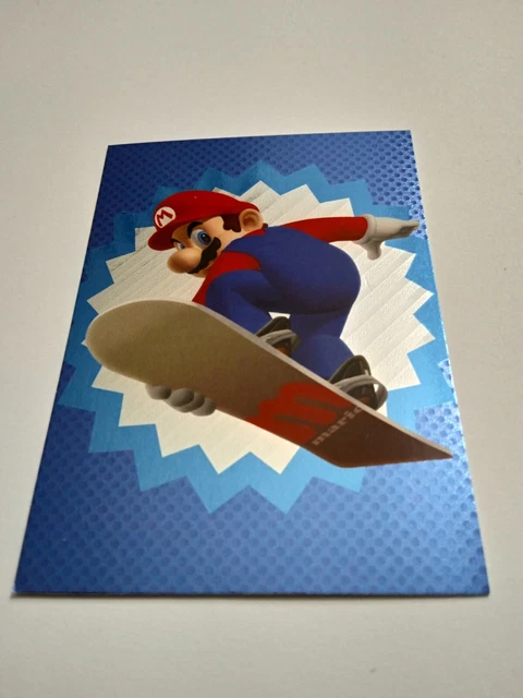 SUPER MARIO TRADING CARD COLLECTION PANINI 2022 SPORT CARD MARIO n 216 ...