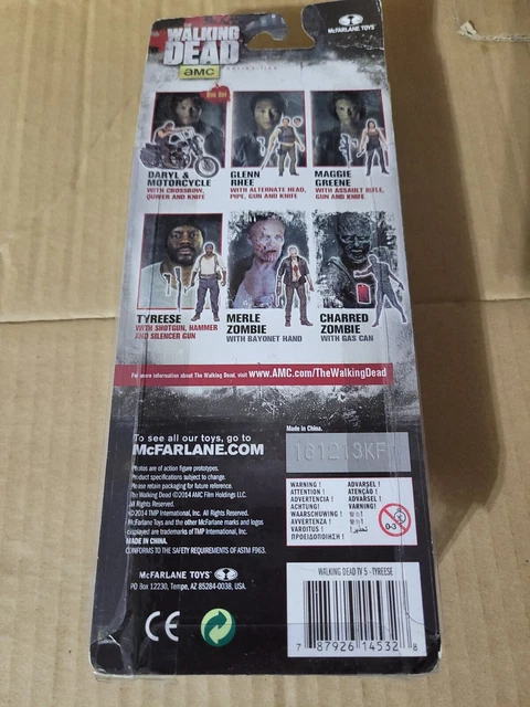 THE WALKING DEAD TWD TV Series 5 Tyreese Action Figure 5 Inch McFarlane ...