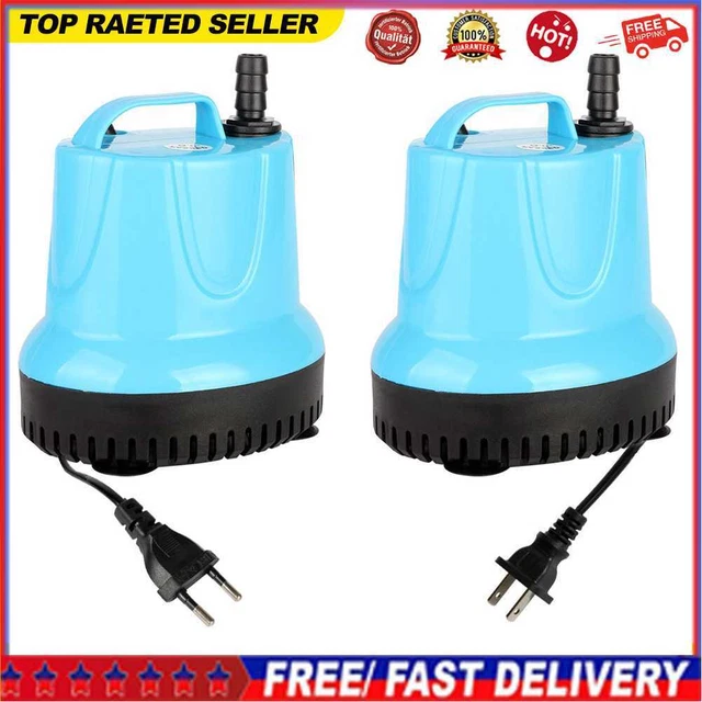 POND SUBMERSIBLE PUMPS Electric Aquarium Aerators Bottom Suction Pumps ...