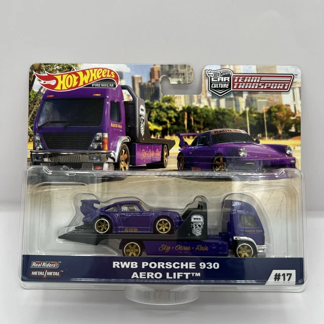 Hot Wheels Porsche 930 Rwb Team Transport Aero Lift 17 Premium Car Culture Eur 5898 Picclick Fr