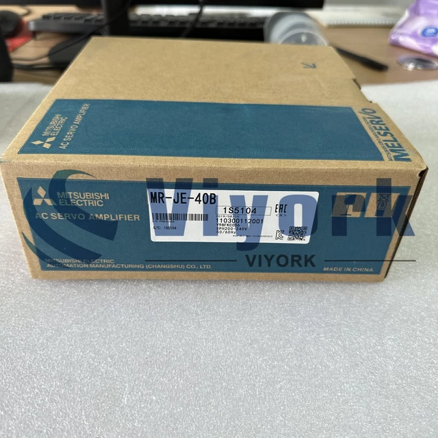 MITSUBISHI MR-JE-40B SERVO AMPLIFIER 400W 200V SSCNETIII/H NEW $219.58 - PicClick