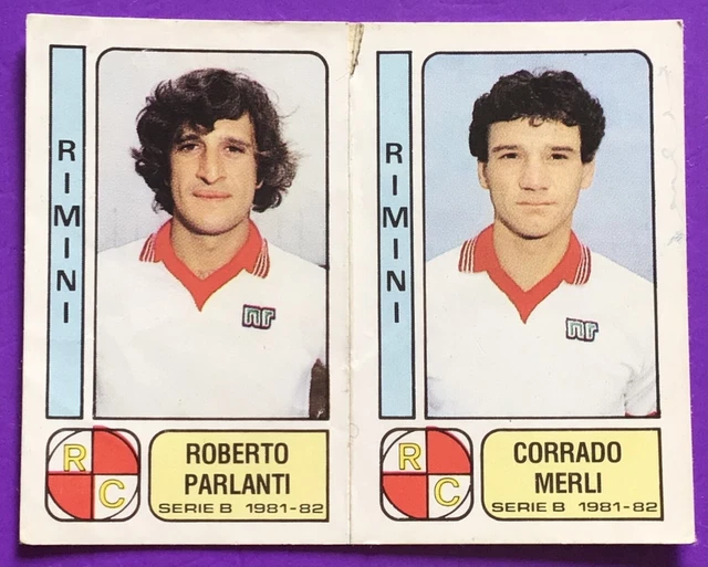 RIMINI, PARLANTI - Merli *Figurina Sticker N.471* Panini Collezione ...