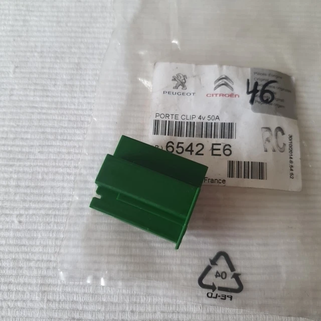 PORTE-CLIPS 4 VOIES 50A d'Origine Peugeot Citroën - 6542E6 EUR 9,00 ...