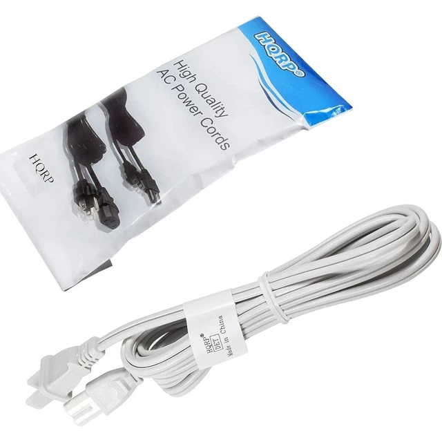 HQRP BLANC AC Alimentation Cordon pour sony Boombox CFD-G35 CFD-G50 CFD ...