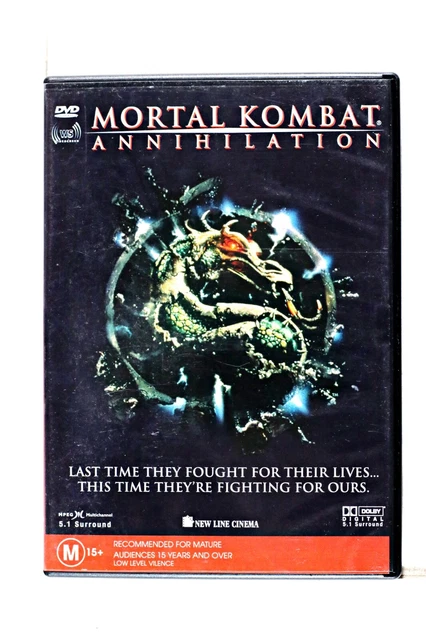 MORTAL KOMBAT ANNIHILATION (1997) - RARE Oz Roadshow VHS Issue - ACTION ...