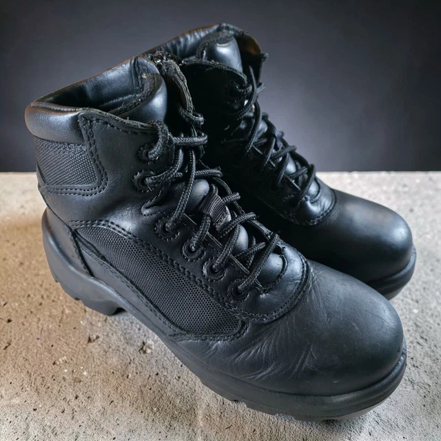 RED WING WORX #5266 Black Composite Safety Toe Work Boots Mens 6 ...